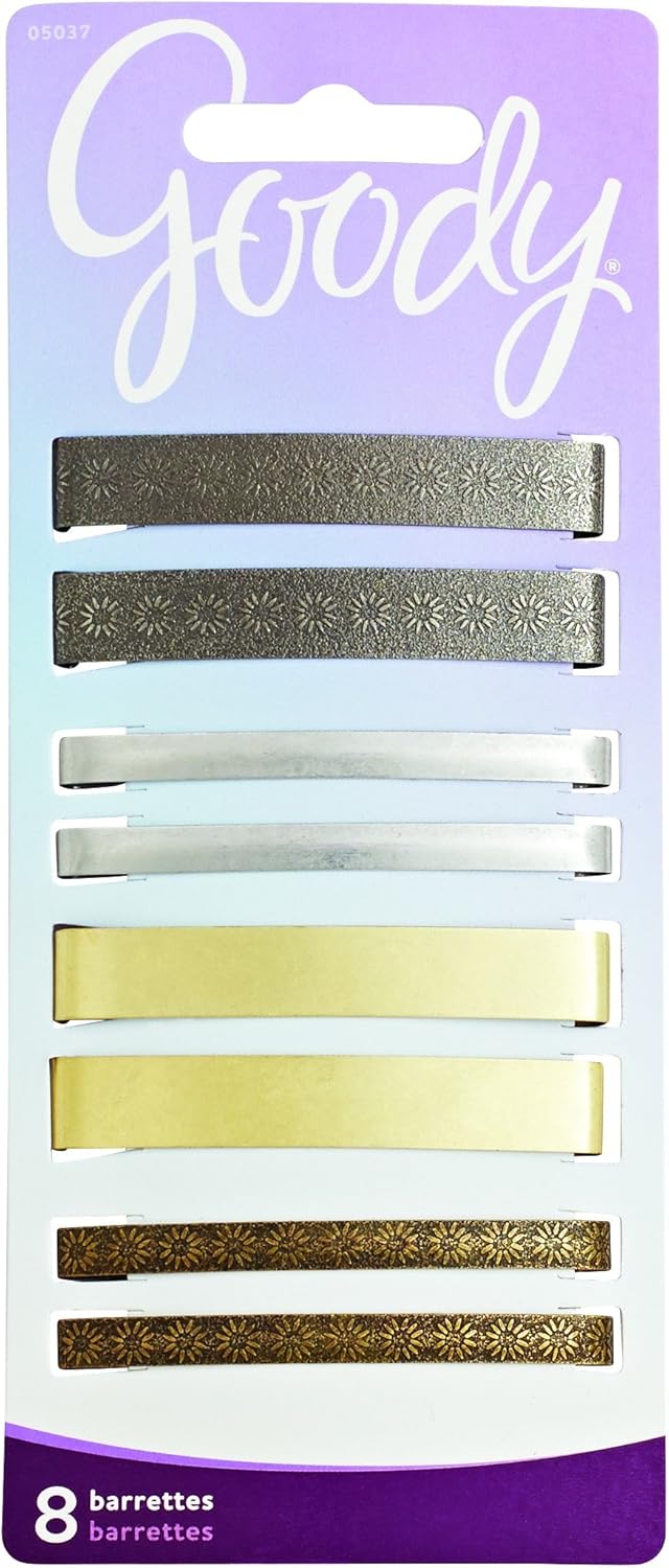 Goody Classics Assorted Metal Barrettes 2 3/8'', Multicolor : Amazon.ca ...