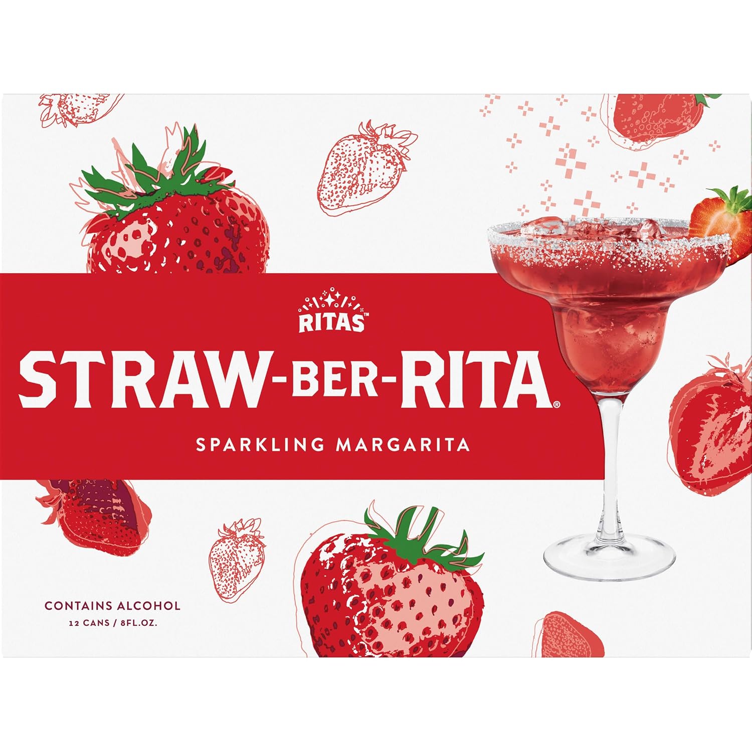 Amazon.com: Budweiser Bud Light Lime Straw Ber Rita Beer Cans, 8 oz ...