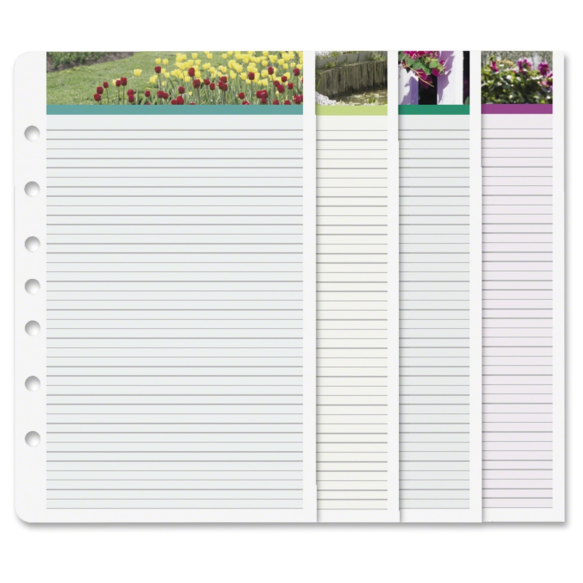 Amazon.com : Day-Timer Garden Path Note Pads, 24 Sheets each, 2 Pack ...