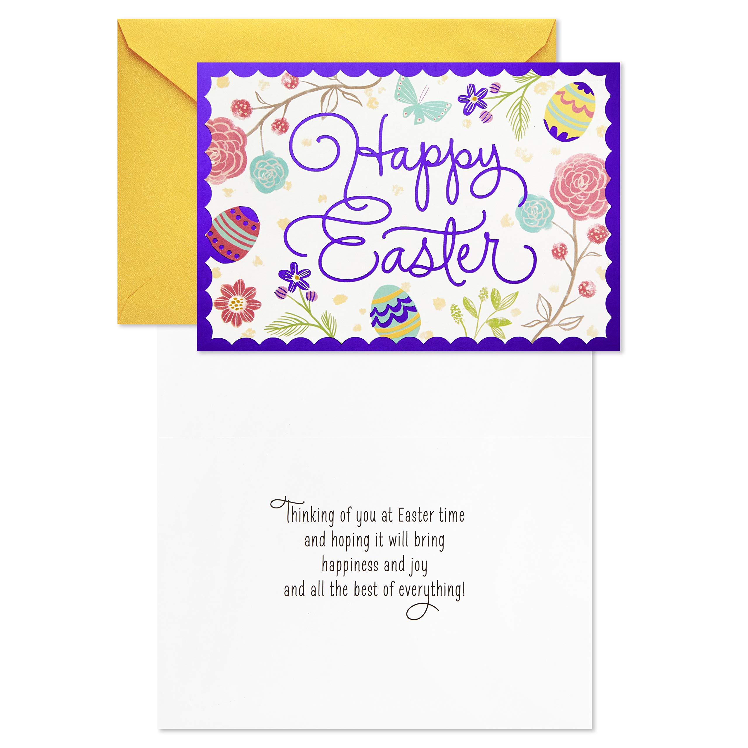 Snapklik.com : Hallmark Pack Of Easter Cards, Happiness And Joy (10 Cards