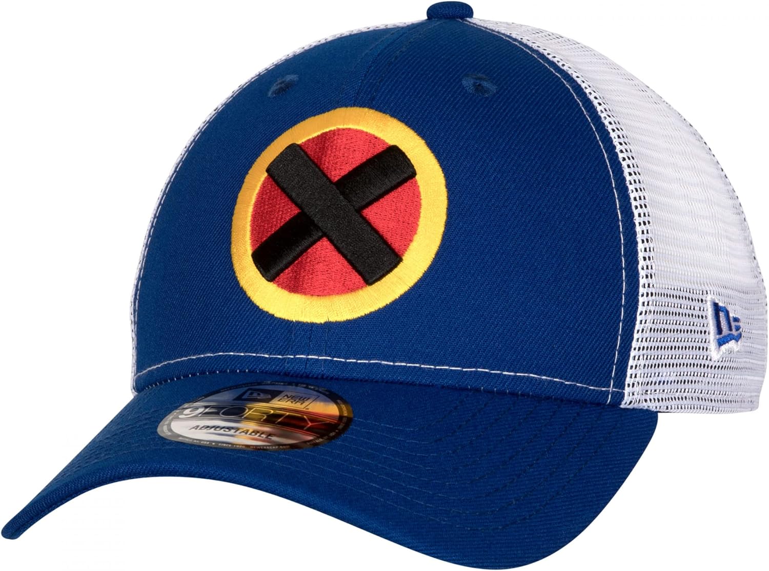 New Era X-Men Logo 9Forty Adjustable Trucker Hat Multi-Color at Amazon ...