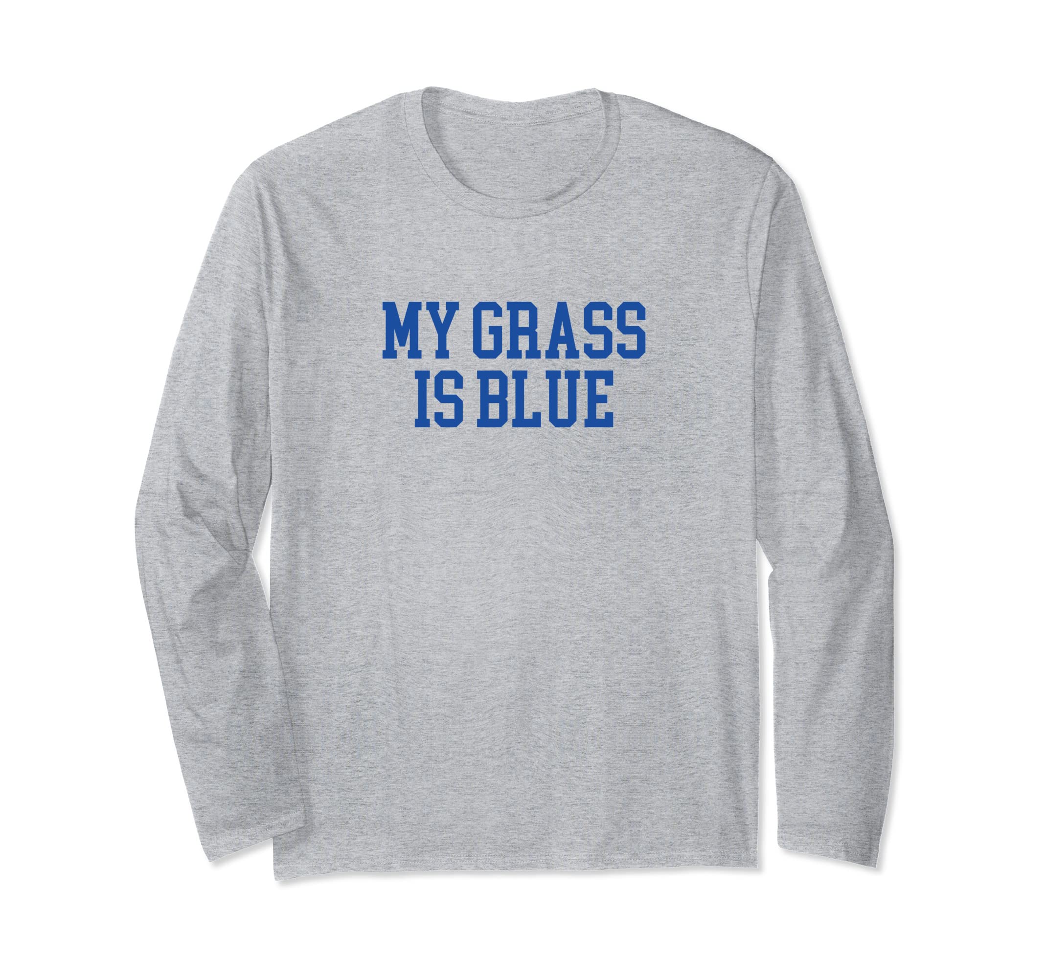 Amazon.com: My Grass Is Blue - Simple Minimalist Retro Bluegrass Long ...