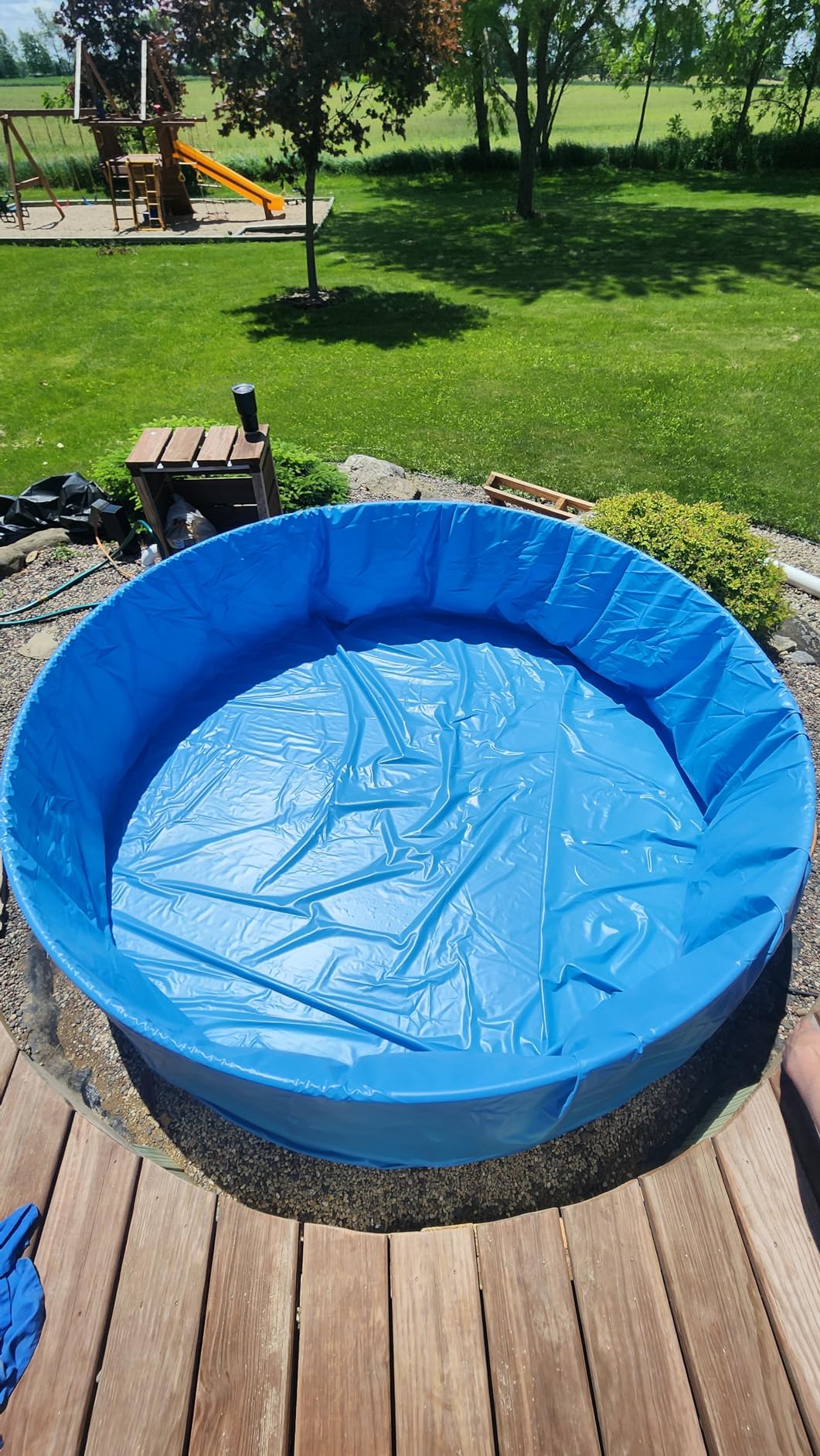 $27/mo - Finance Smartline 8 ft Round Swimming Pool Liner | Sunlight ...