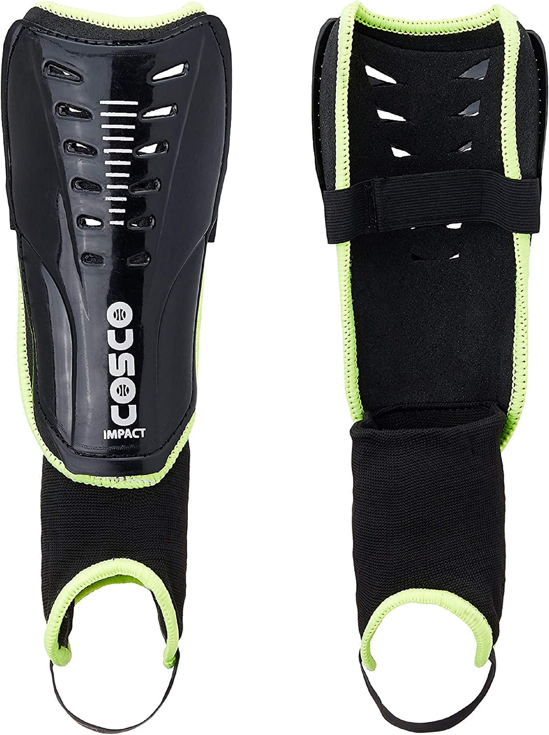 Buy Cosco PVC Impact Shin Guard - Black Online at Low Prices in India ...