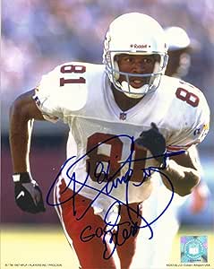 Frank Sanders, Arizona Cardinals, Auburn Tigers, Signed, Autographed ...
