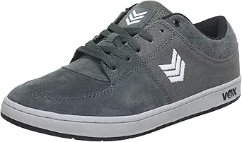 Amazon.com | Vox Footwear Men's Destroyer Low Skate Shoe,Black/Red ...