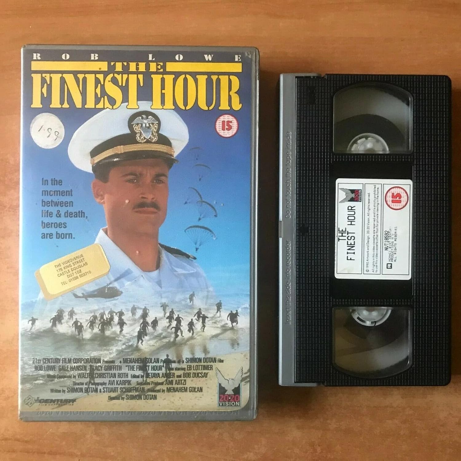 The Finest Hour [VHS] : Rob Lowe, Tracy Griffith, Gale Hansen, Eb ...