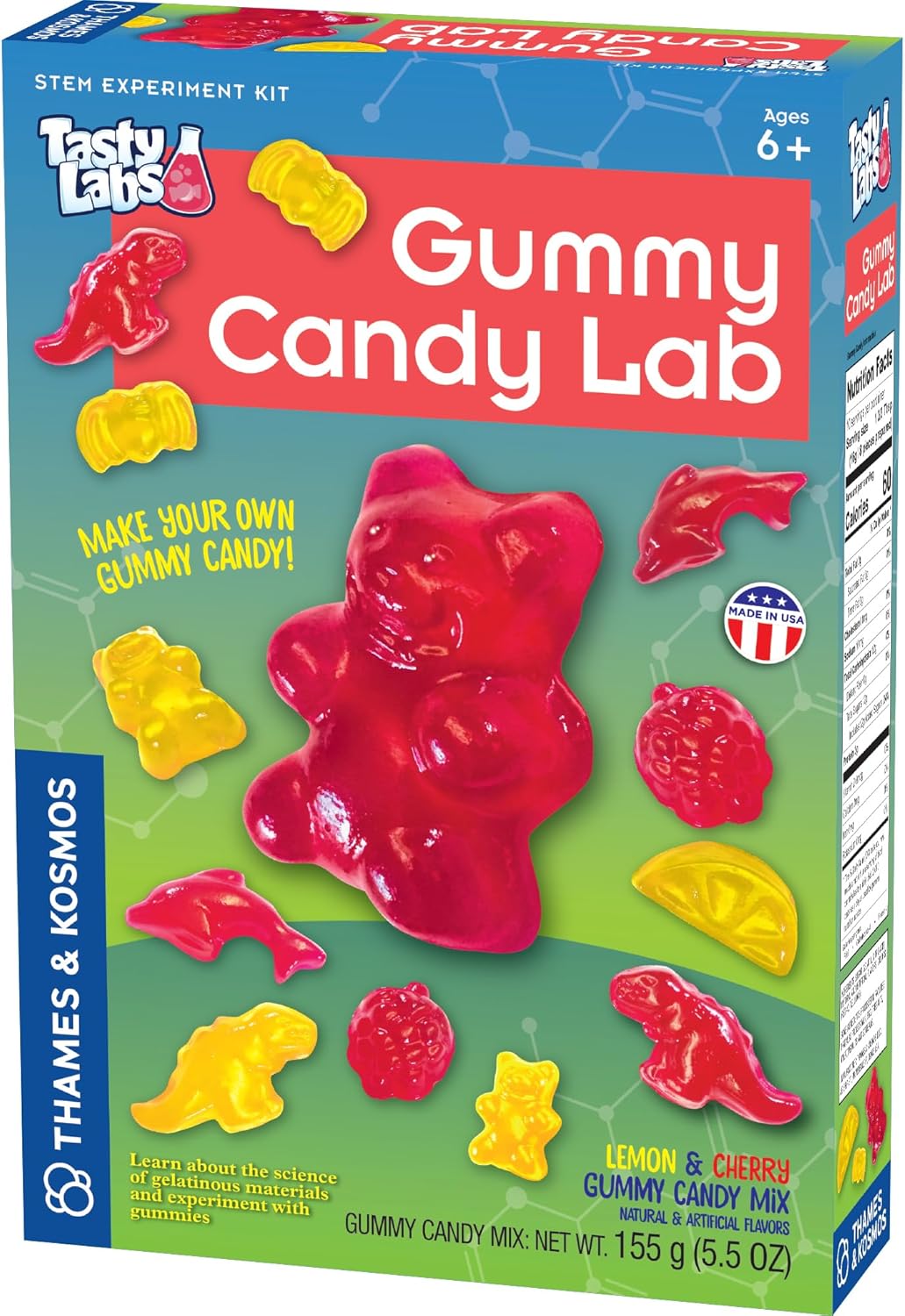 Amazon.com: Thames & Kosmos Gummy Candy Lab V2.0 Tasty Labs STEM ...