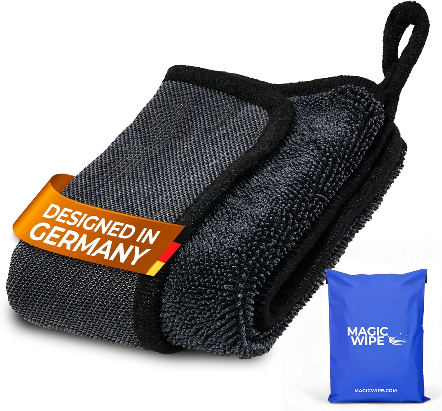 MagicWipe® Microfibre Cloth - 2 Pack 30 x 40 cm Dual Sided Cleaning ...