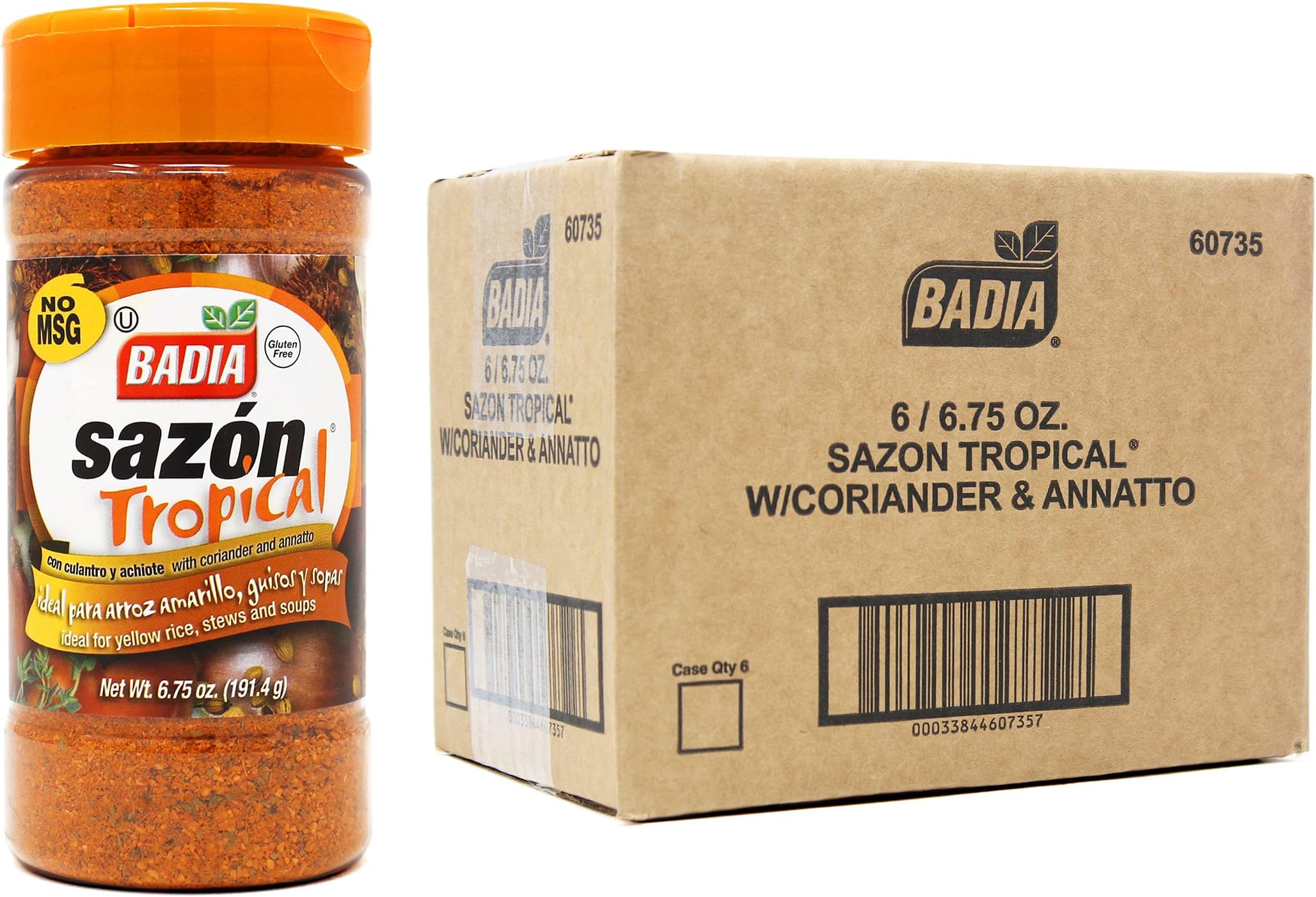 Amazon.com : Badia Sazon Tropical Bundle - 6.75 Oz Each : Grocery ...