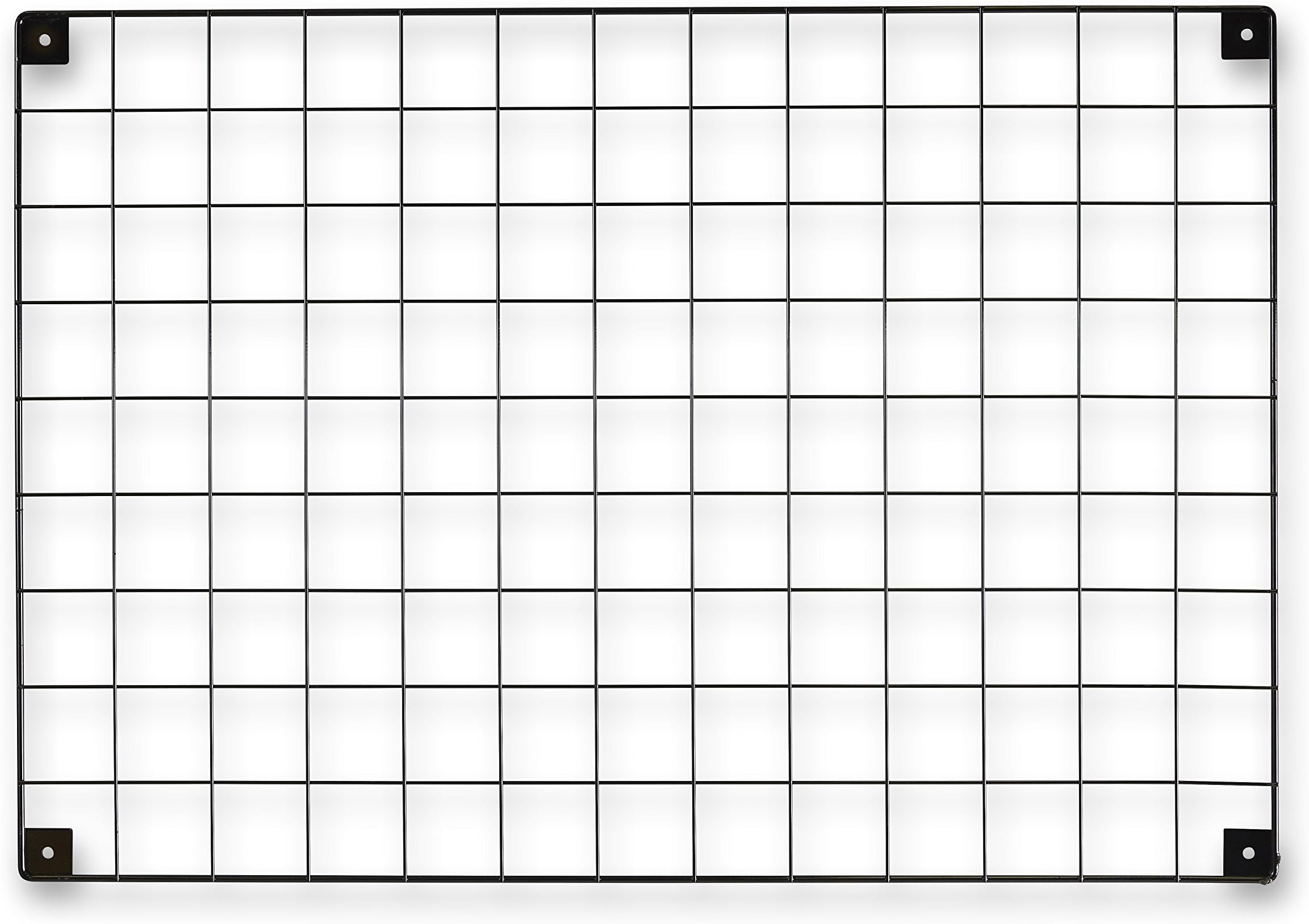 Shopfitting Warehouse Black Grid Mesh Panel - Memo Board, Notice Board ...