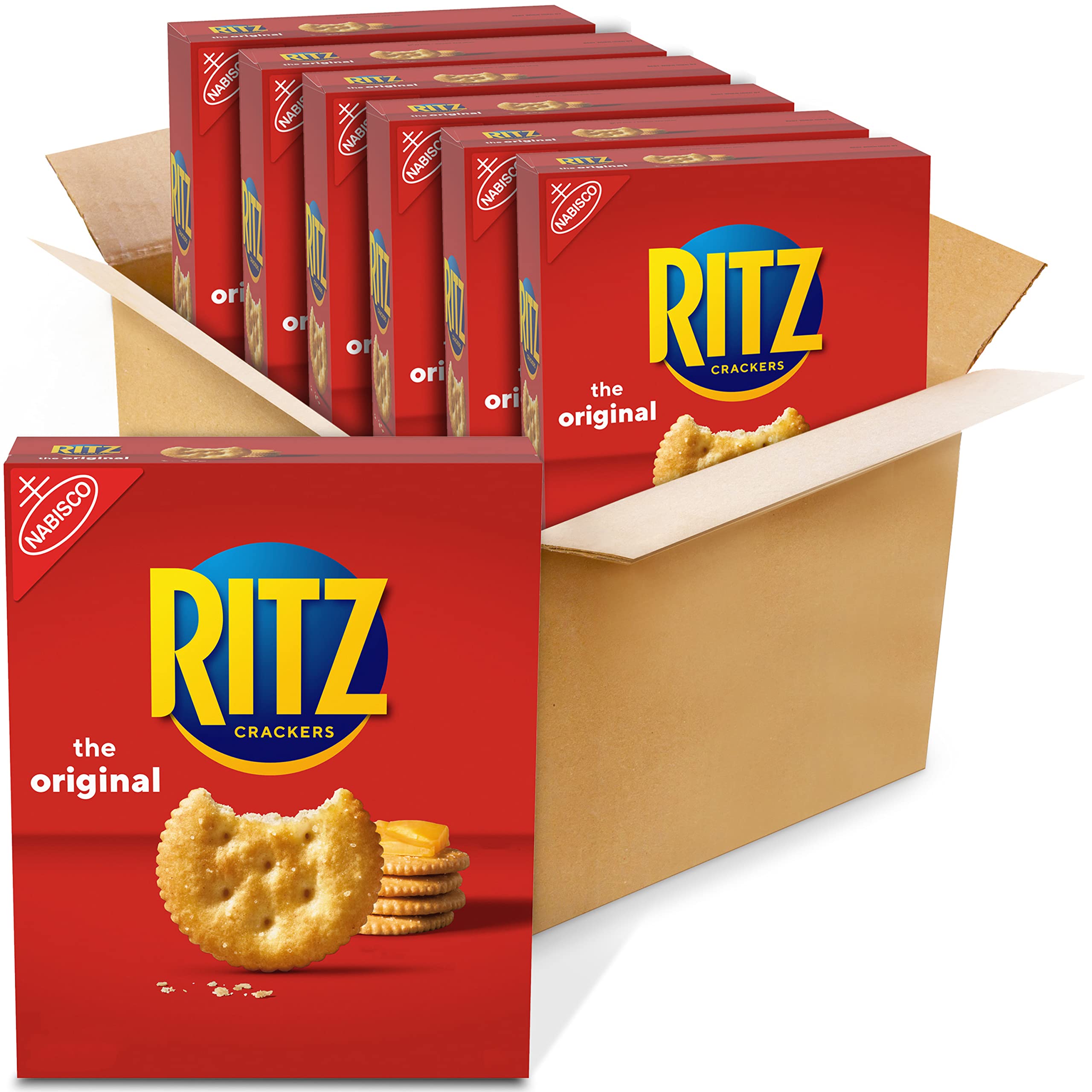 Snapklik.com : RITZ Original Crackers, Snacks For Kids And Adults, Bulk ...