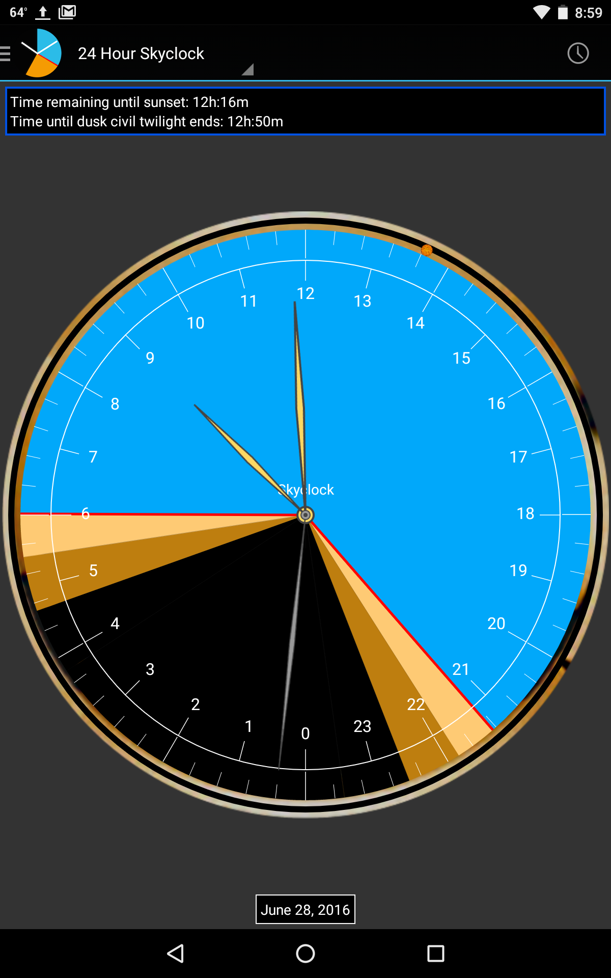Skyclock - App on Amazon Appstore