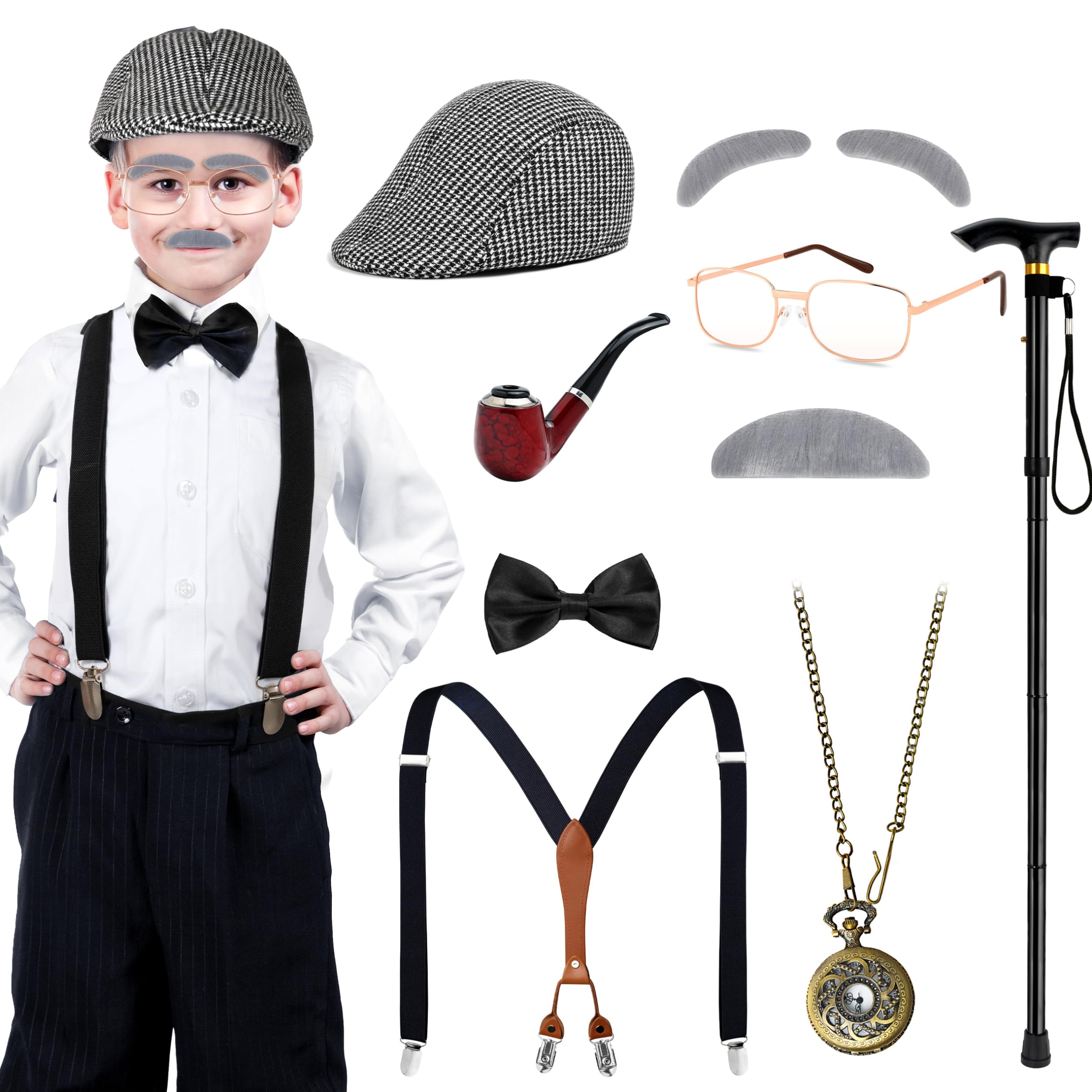 Snapklik.com : Old Man Costume Great Gatsby Costumes 1920s Gangster ...