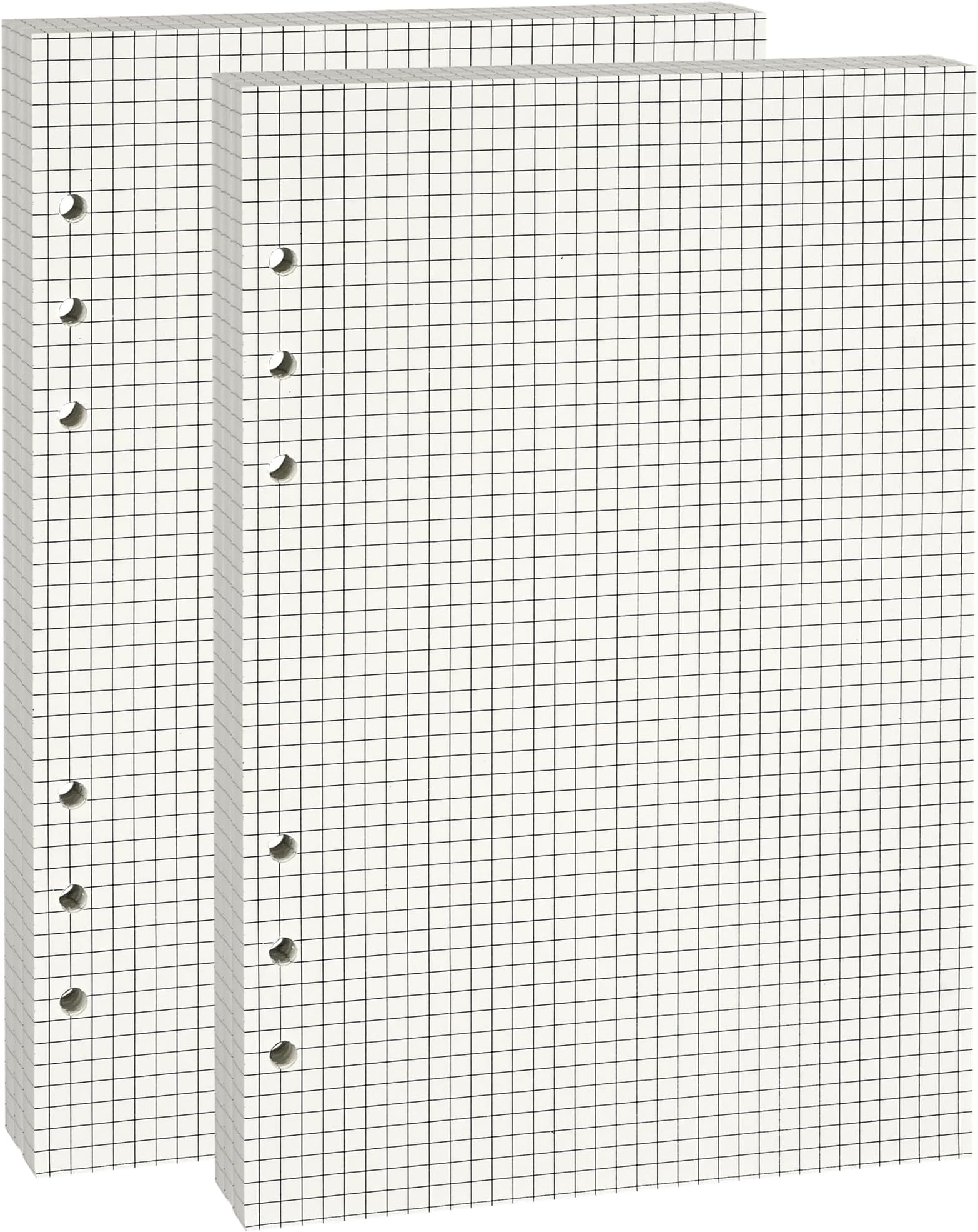 Amazon.com : 2 Packs A5 Refillable Paper, A5 Blank Refill Paper, A5 ...