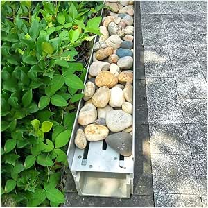 Amazon.com: U-shaped Trench Drain System-Long 100/140/158/195/245 mm ...