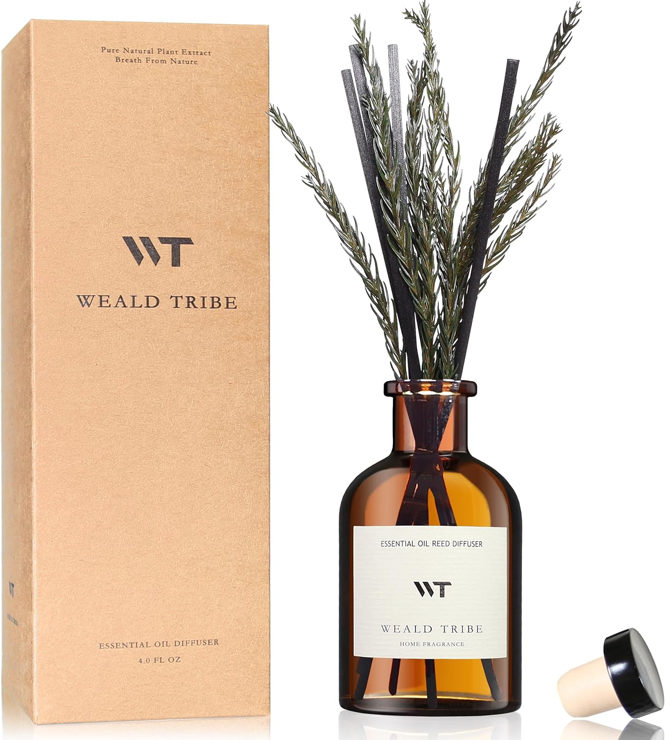 Amazon.com: WEALD TRIBE Reed Diffuser Set for Bathroom Air Fresheners ...