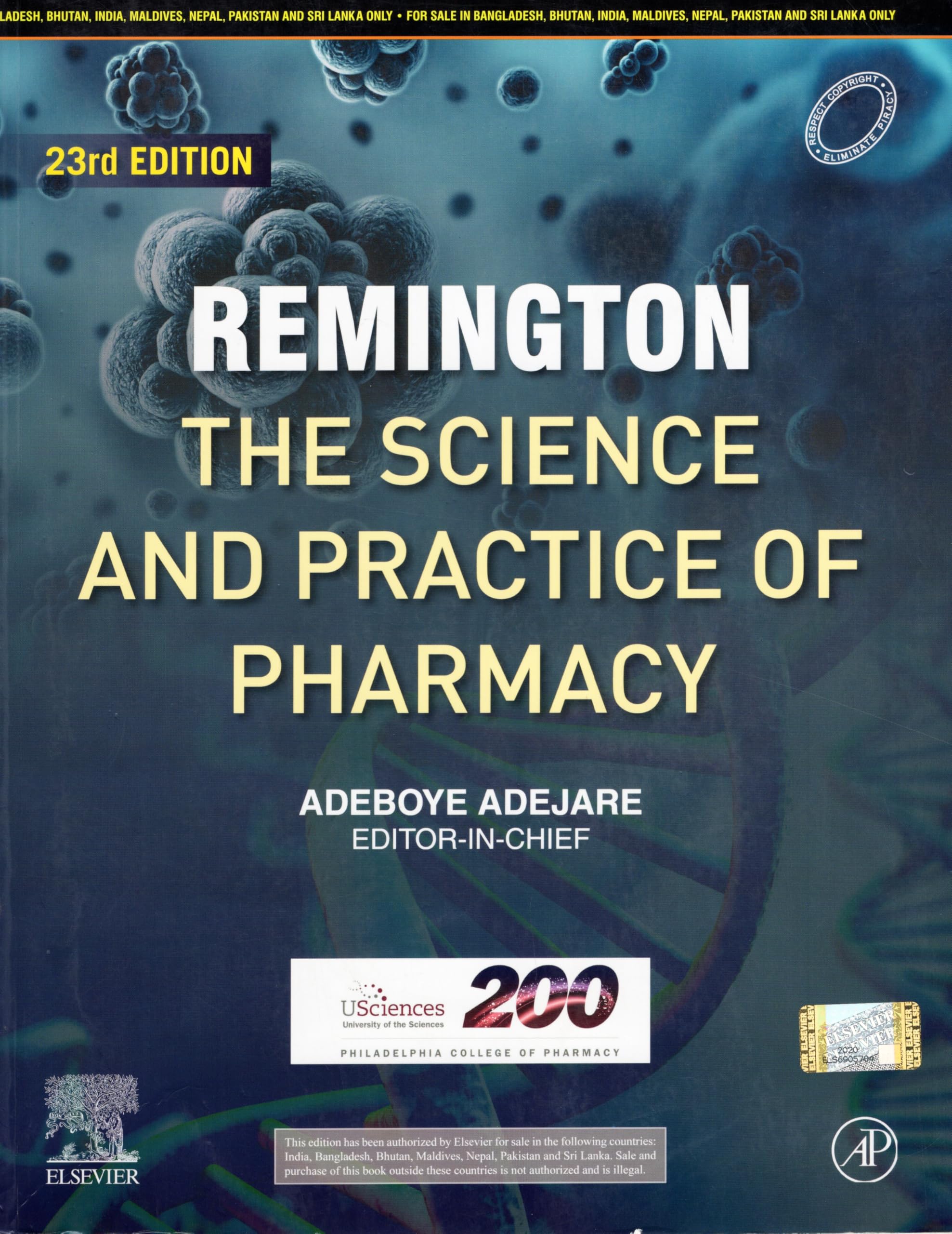 Buy REMINGTON THE SCIENCE AND PRACTICE OF PHARMACY 23ED (PB 2021) Book ...