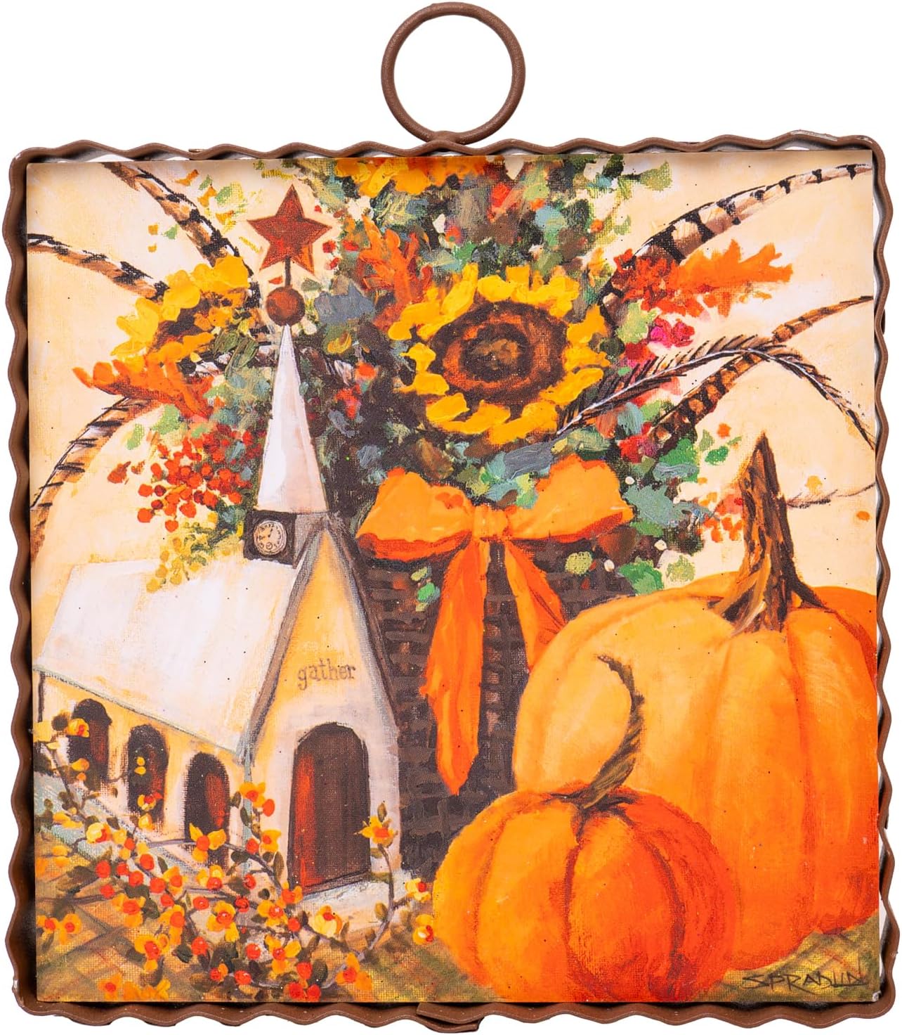 Amazon.com: The Round Top Collection - Mini Gallery Gather Church ...