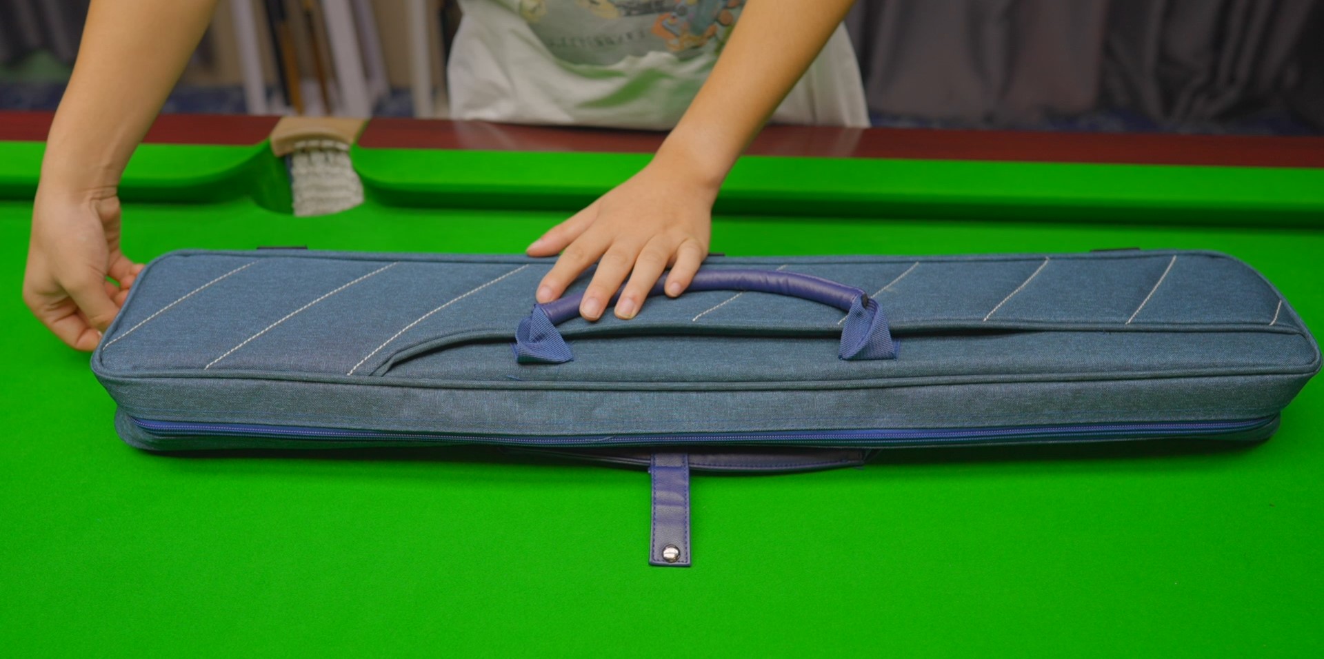 Watch KONLLEN 3x4 Oxford Cloth Pool Cue Case Billiard Cue Stick on ...