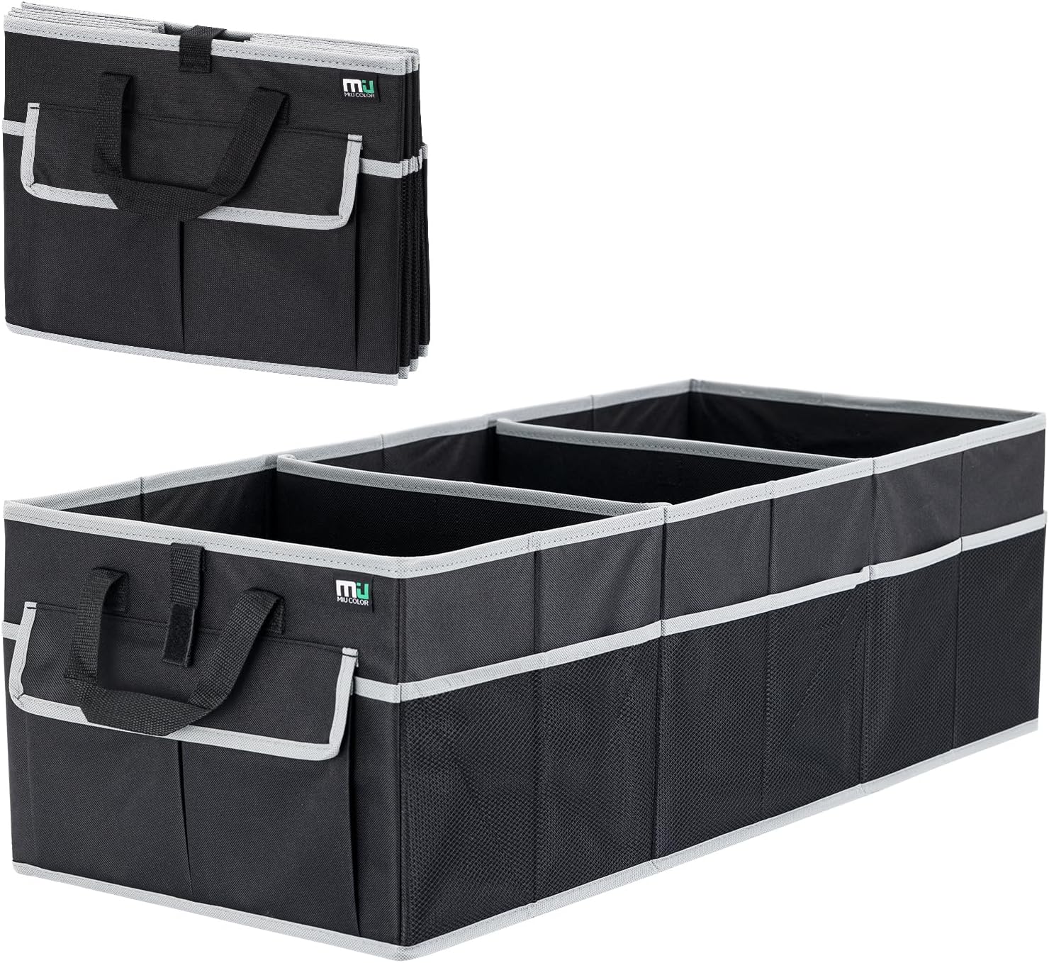 Amazon.com: MIU COLOR Trunk Organizer for Car, SUV Trunk Organizer, 12 ...