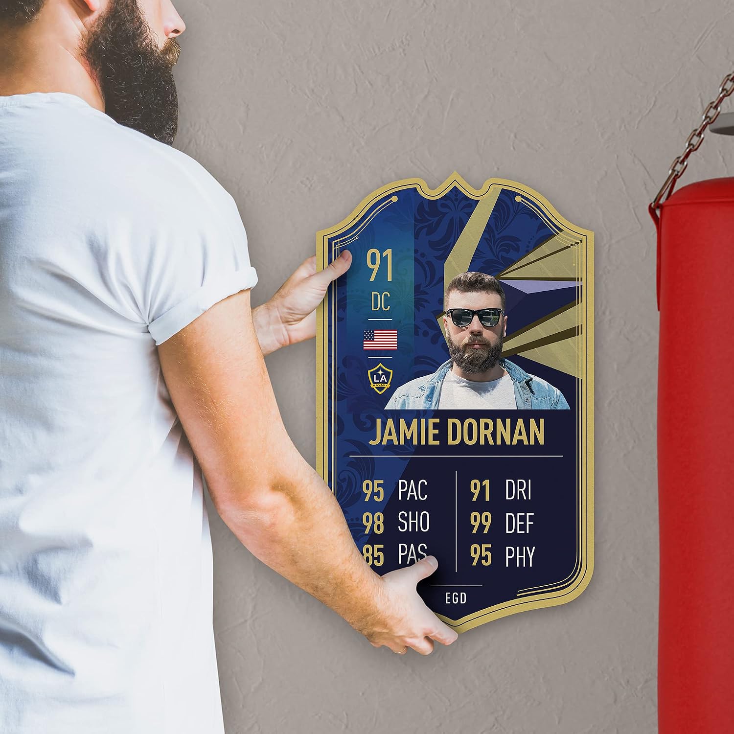 EGD Personalized Ultimate Team Card | Famous Soccer Game | Multiple ...