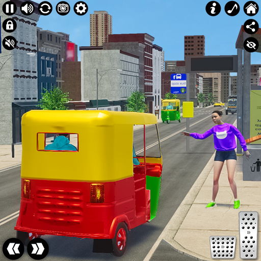 City Auto Rickshaw Driving Games 3D, Real Tuk-Tuk Auto Rickshaw ...