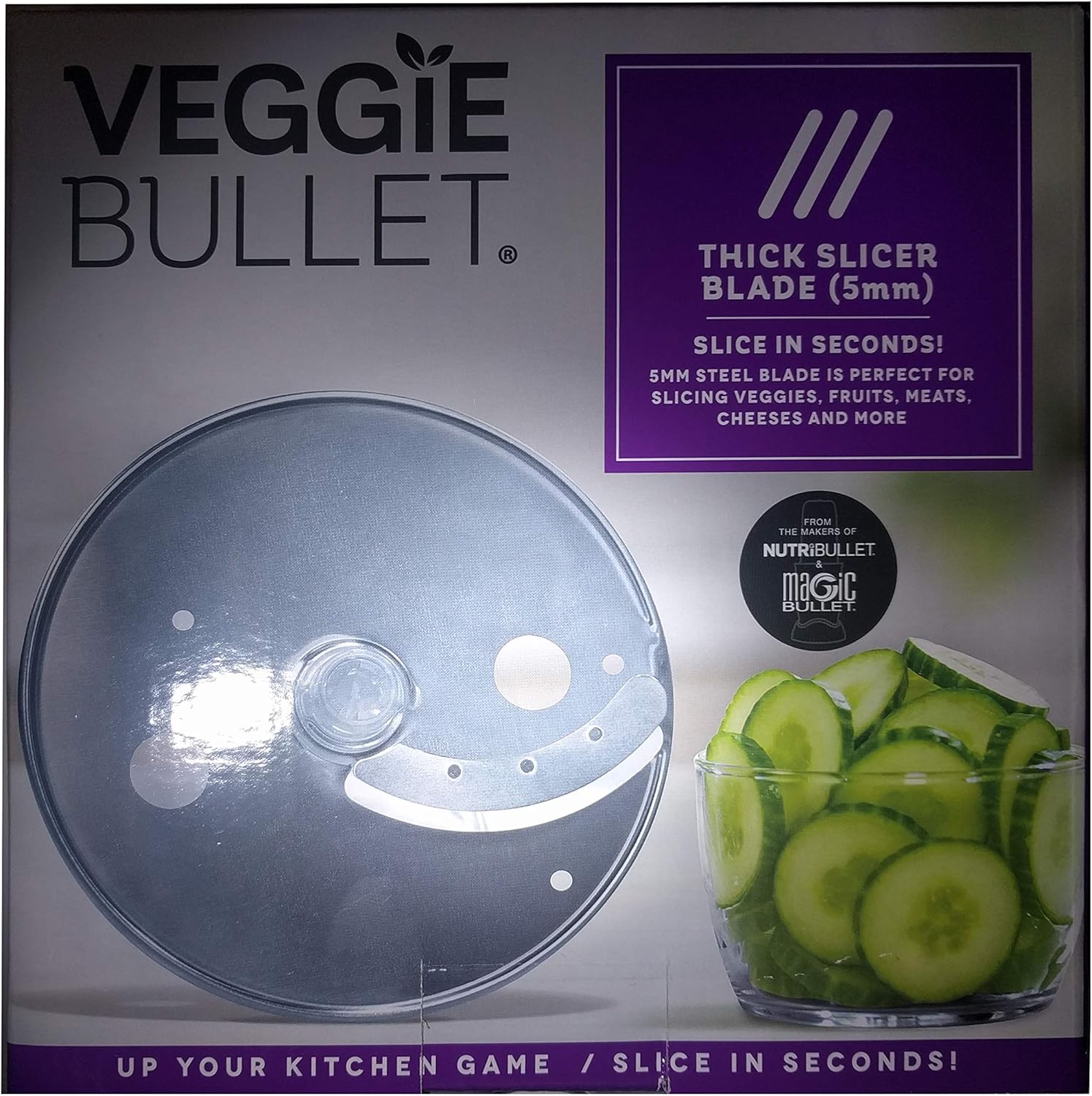 Amazon.com: Veggie Bullet Blade (Thick Slicer Blade) : Toys & Games