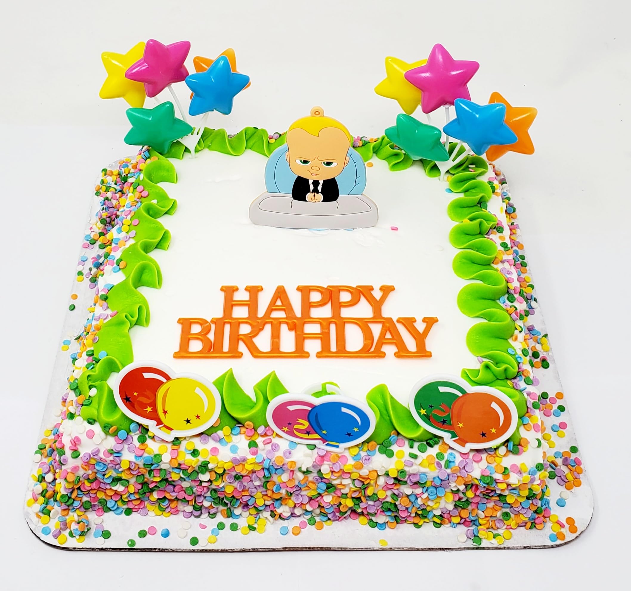 Amazon.com: Boss Money Hungry Husle Themed Birthday Cake Topper ...