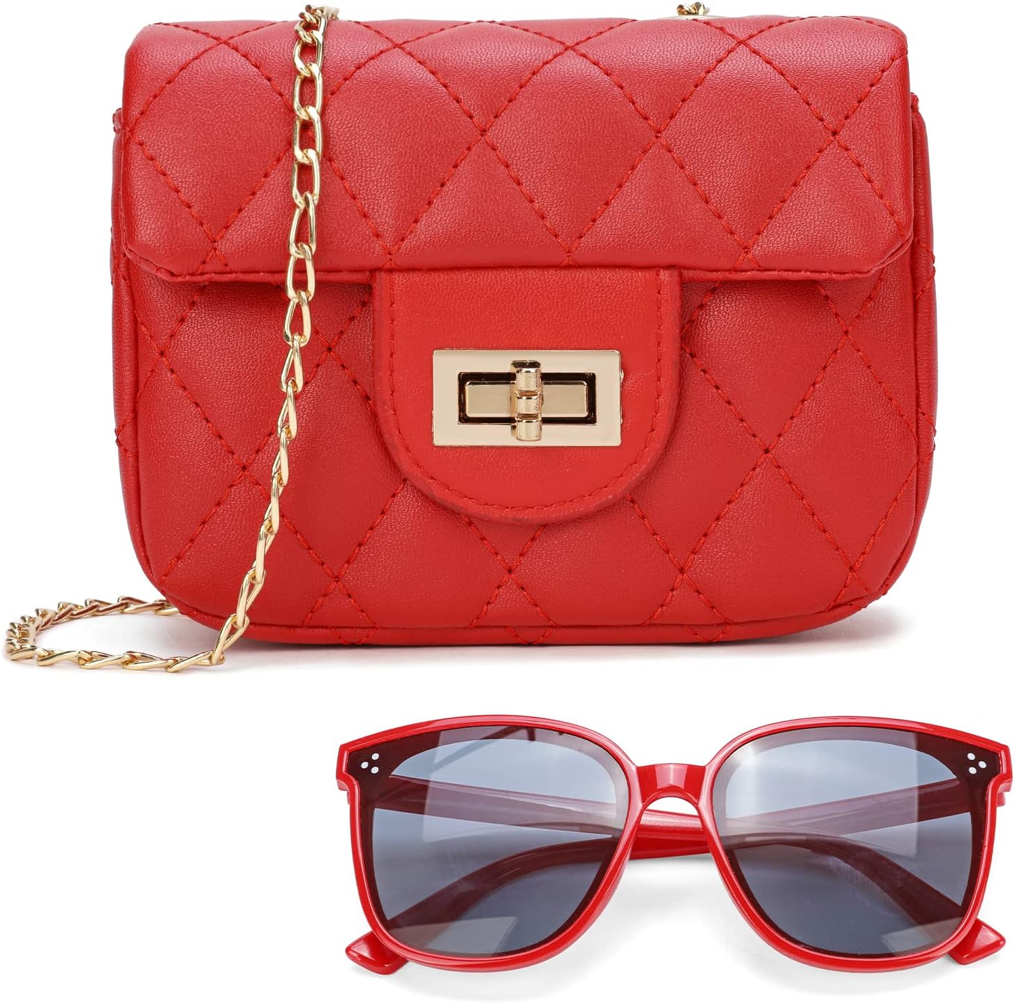 Amazon.com: Suerico Kids Purse for Little Girls,Toddler Shoulder Bag ...