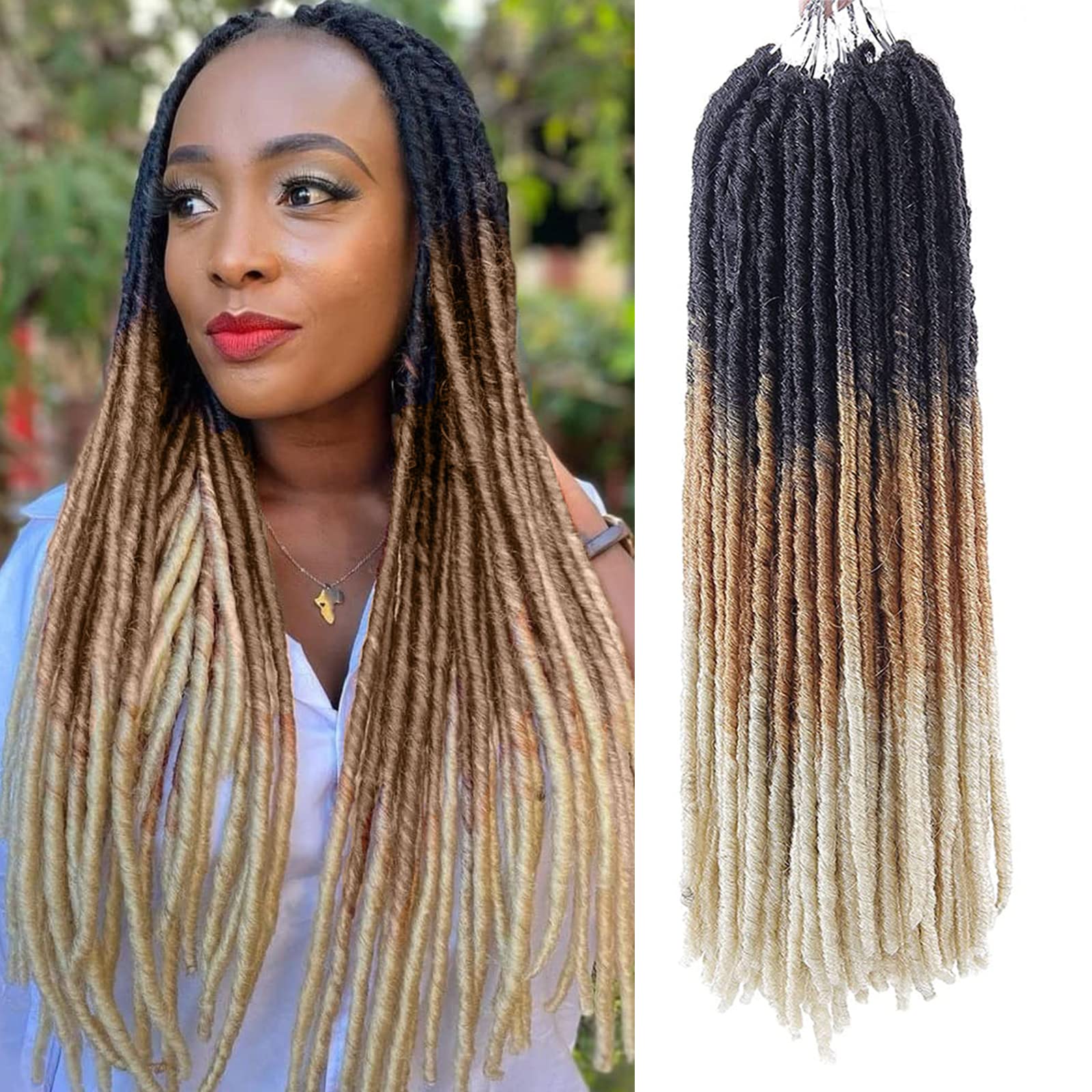 6 Packs Faux Locs Crochet Hair Goddess Gypsy Locs Crochet | Desertcart KSA