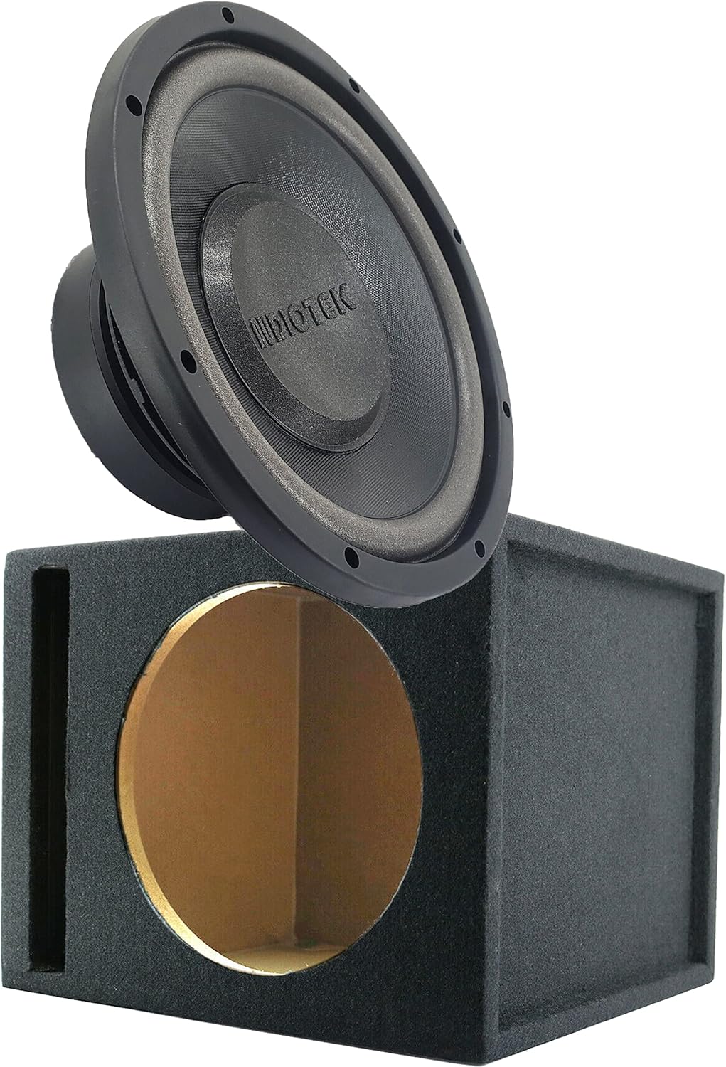 Amazon.com: AUDIOTEK 1000w 10" Car Audio Subwoofer with DVC Power and ...