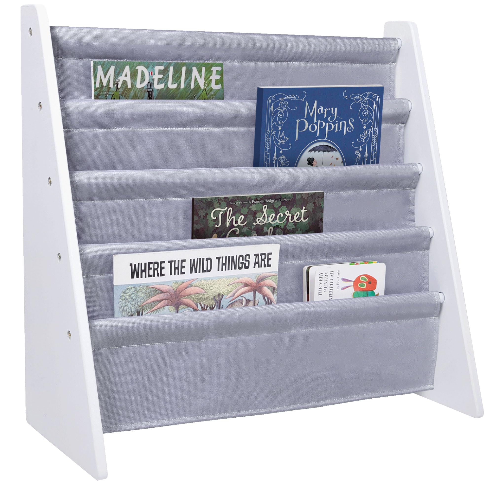 Amazon.com: Wildkin Kids Premium Canvas Sling Bookshelf for Boys ...
