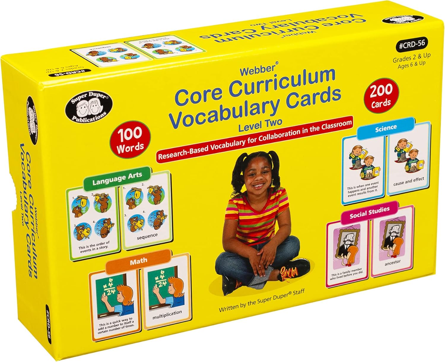 Super Duper Publications | Core Curriculum Vocabulary Flash Cards Level ...
