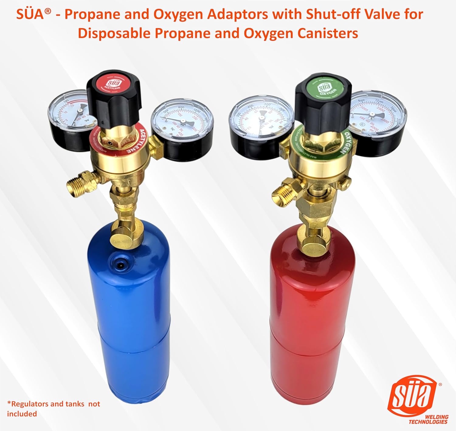 SÜA® - Propane and Oxygen Adaptors with Valve for Philippines | Ubuy