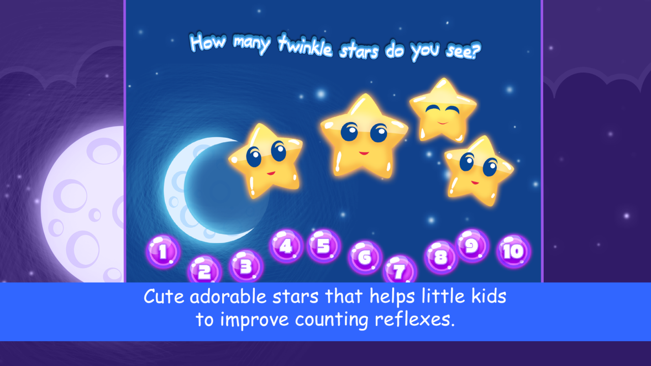 Counting Twinkle Little Stars Learning Numbers 123 - App on Amazon Appstore