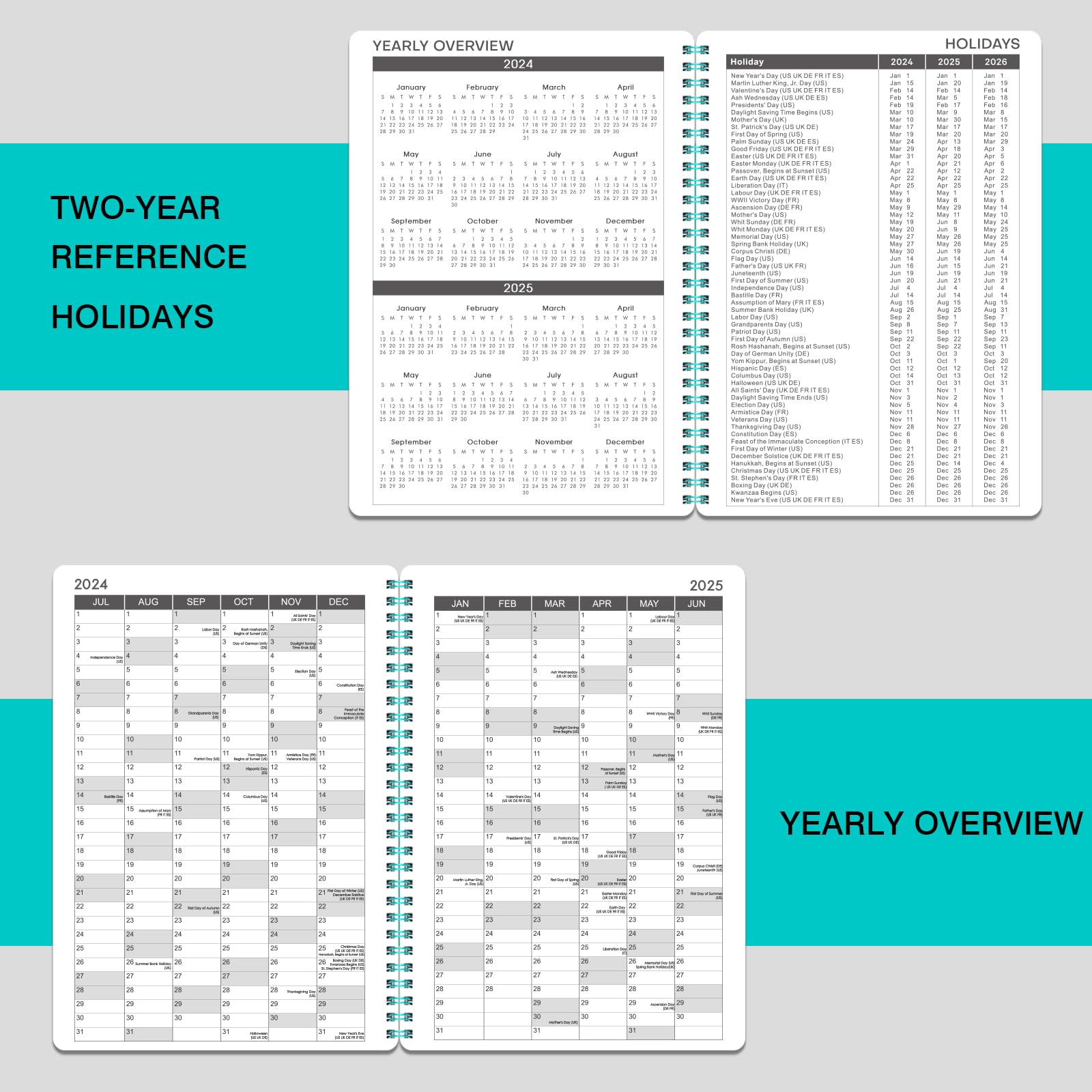 Snapklik.com : Indeme 2024-2025 Planner/Appointment Book - Planner 2024 ...
