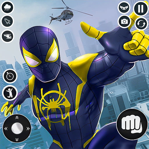 Superhero Flying Spider Rope Hero City Shooting Action Game 3D ...