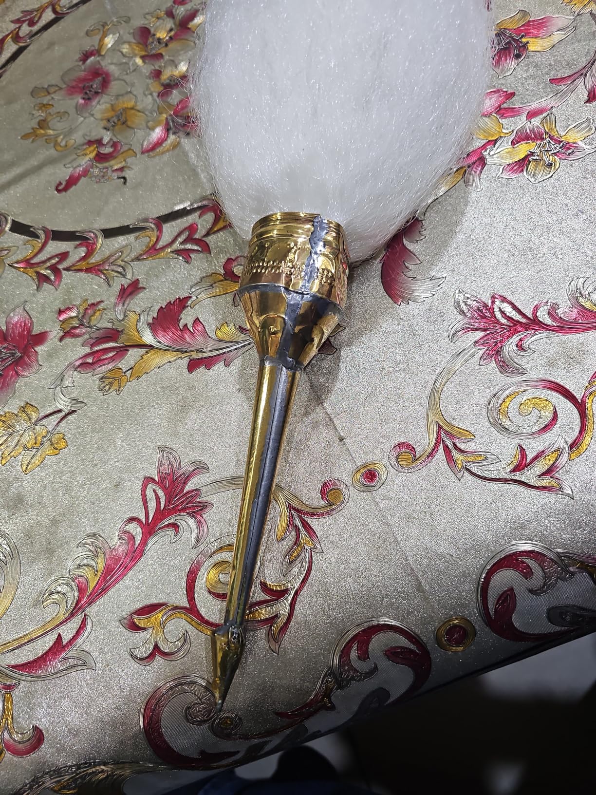 FABIDO Real Chawar/Chawer/Chanwara/Chaur/Chavar Sahib in Metal Body or ...