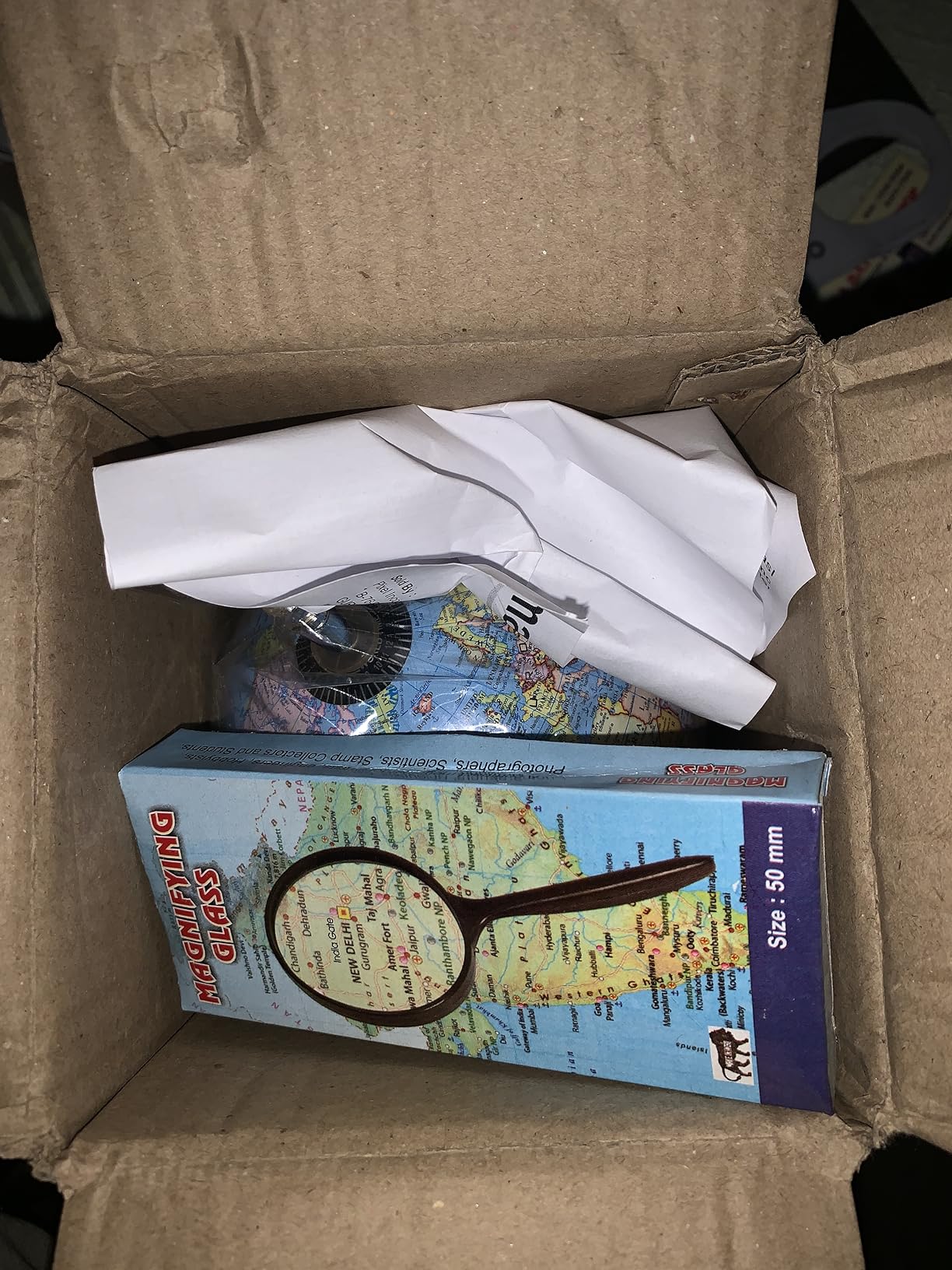 Magicwand Political Educational Laminated Rotating World Globe with ...