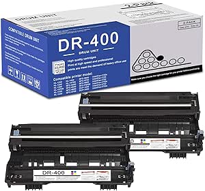 Amazon.com: 2 Pack DR400 BK Drum Unit High Yield Compatible DR400 ...