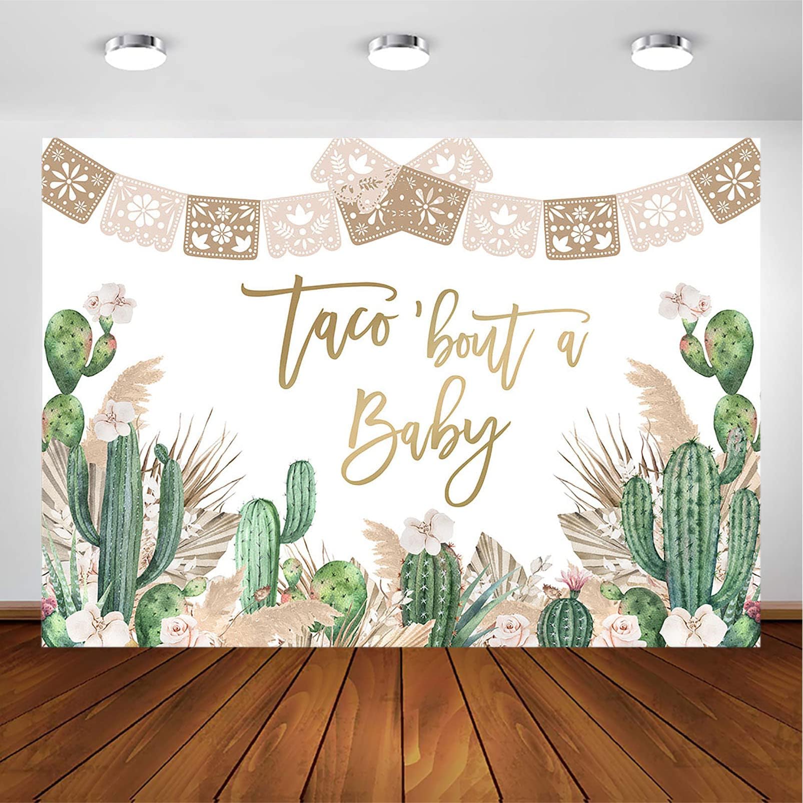 Amazon.com : Avezano Taco Bout a Baby Backdrop Mexican Fiesta Baby ...