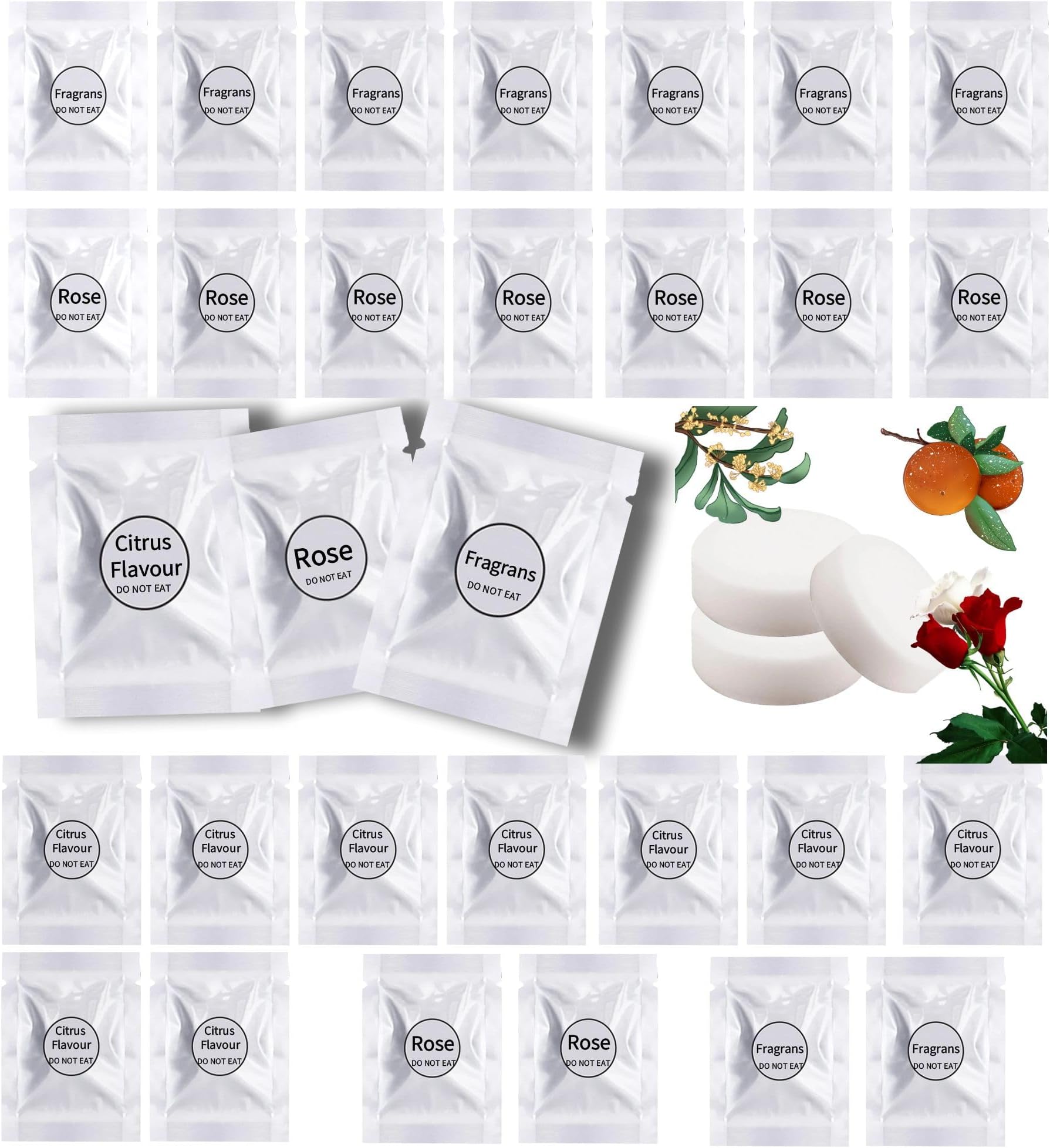 Amazon.com: Car Air Freshener Refills, 30 Pcs Individual Package Car ...