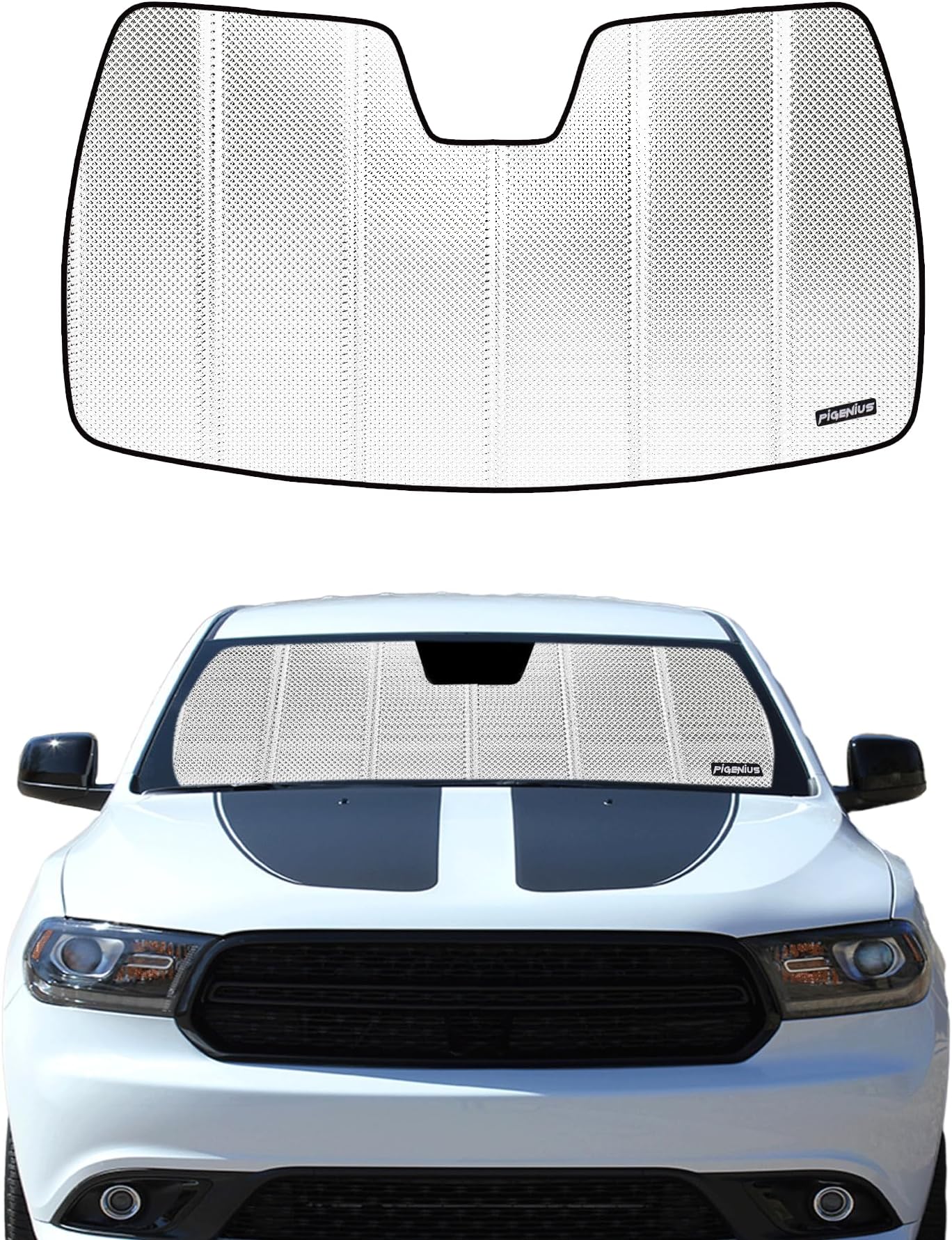 Amazon.com: Autotech Zone Sunshade for 2011-2020 Dodge Durango SUV ...