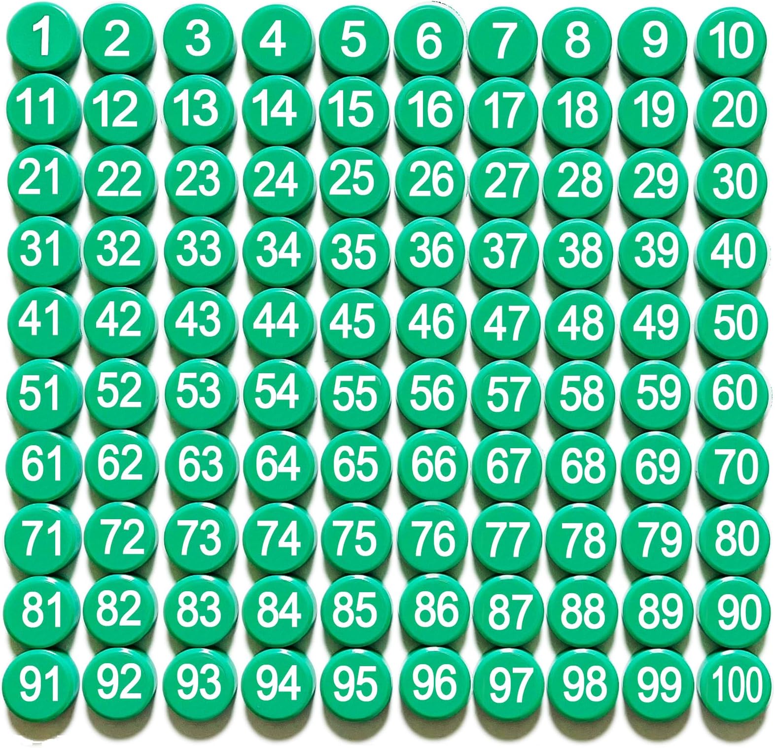 Amazon.com: 1-100 Magnetic Numbers, Magnets with Number for Dry Erase ...