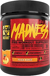 Mutant Madness | Pre Workout Powder Supplement Performance and Pump ...