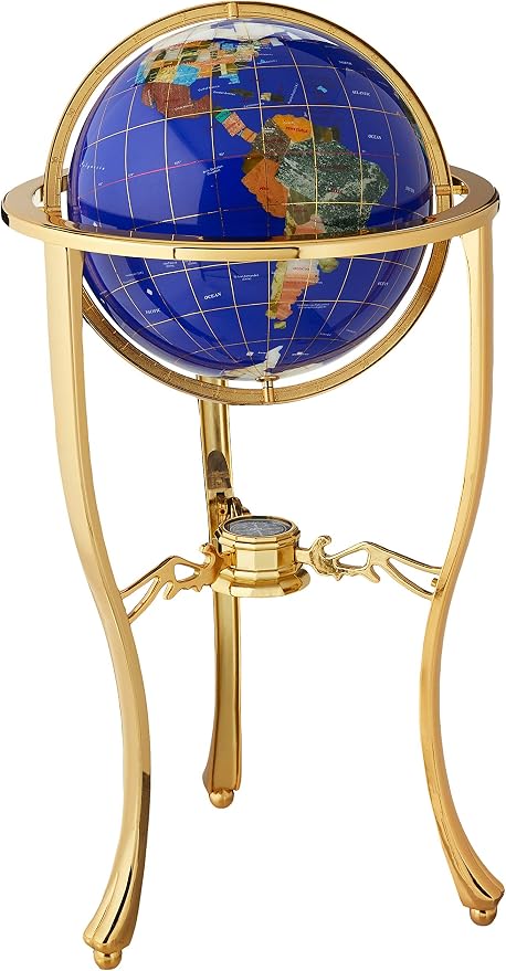 Amazon.com: Unique Art 36-Inch by 13-Inch Floor Standing Blue Lapis ...