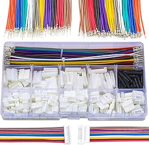 Amazon.com: Tcenofoxy Mini Micro JST Cable Connector Assortment Kit, Compatible with JST-PH 2.0 ...