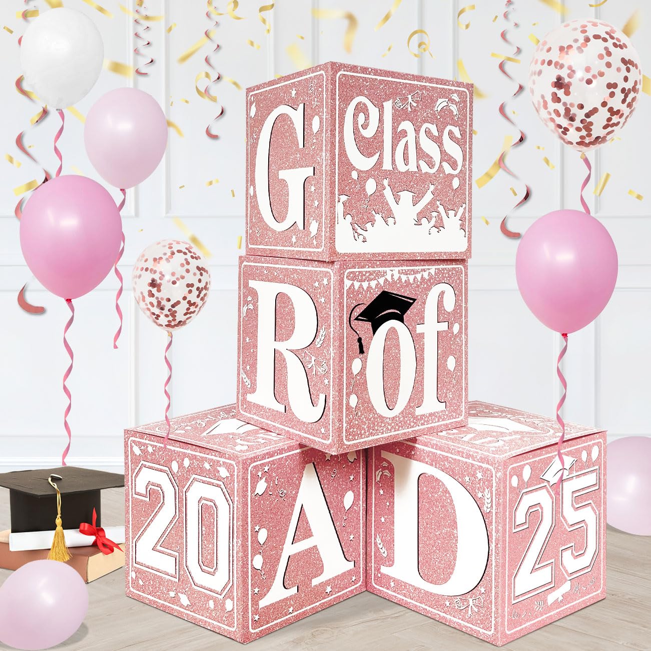 Pink Graduation Decorations Pink Graduation Party Decorations Ideas