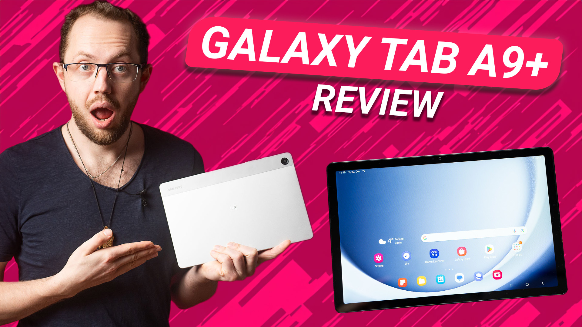 Watch Samsung Galaxy Tab A9 Review on Amazon Live